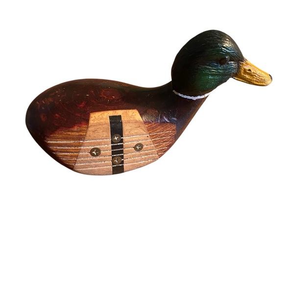 Art | Wooden Duck Figurine Golf Driver By Wilson Art Birds Mallard ...